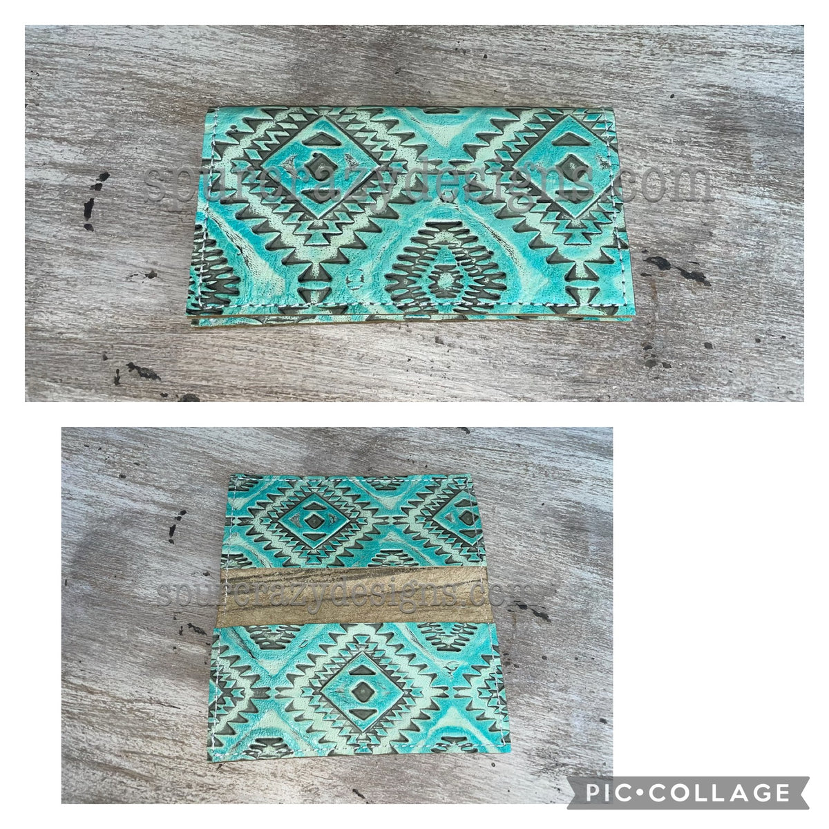 Leather Checkbook Covers – Spur Crazy Designs